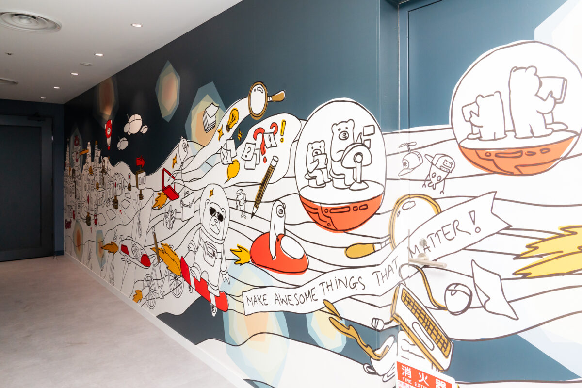 Sun Asteriskの「らしさ」をストーリーに落とし込んだ新オフィスツアー| IBASHO.